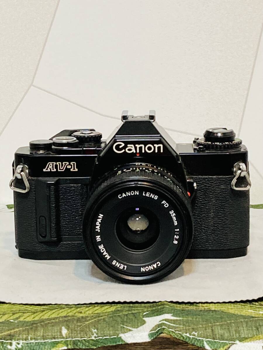 Canon/キャノン AV-1 ボディ & FD 35mm 1：2.8 保管品 現状渡し(キヤノン)｜売買されたオークション情報、yahooの商品情報をアーカイブ公開 - オークファン ...