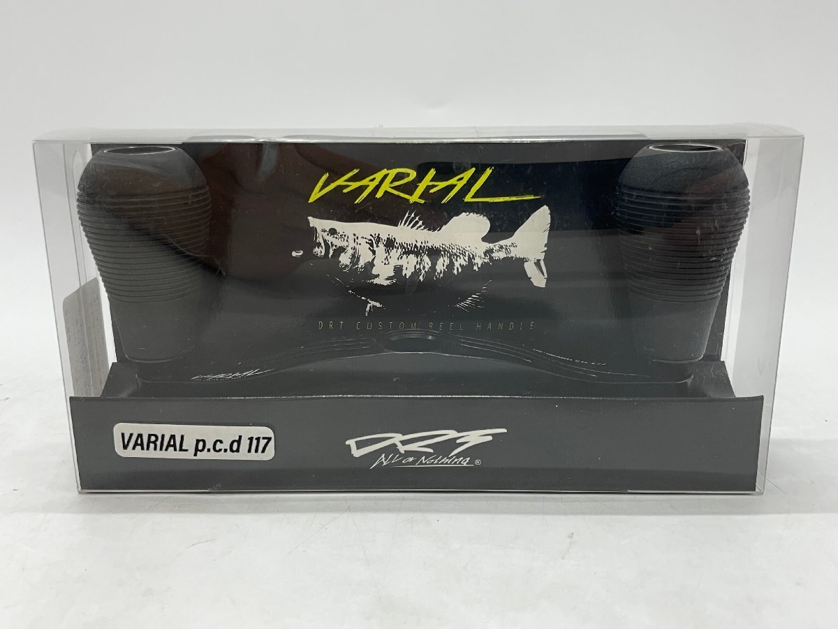 DRT VARIAL バリアル P.C.D PCD 117 ブラック リール用 ハンドル 釣り 釣具 フィッシング 品 62-0805-E10 ...