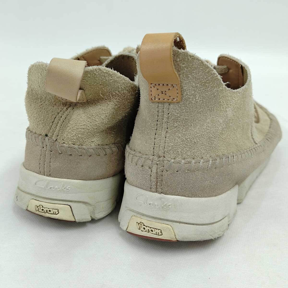クラークス ORIGINALS Trigenic Flex スエード ブーツ シューズ 27cm ベージュ 13285 メンズ Clarks ...