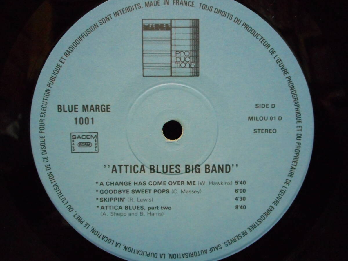 2LP ARCHIE SHEPP ATTICA BLUES BIG BAND LIVE CHARLES GREENLEE/MALACHI ...