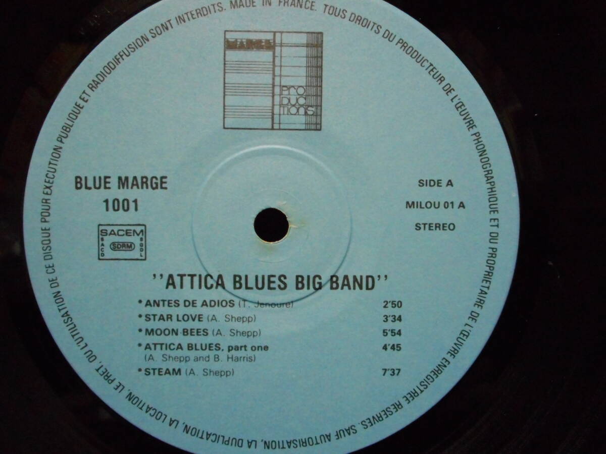 2LP ARCHIE SHEPP ATTICA BLUES BIG BAND LIVE CHARLES GREENLEE/MALACHI ...