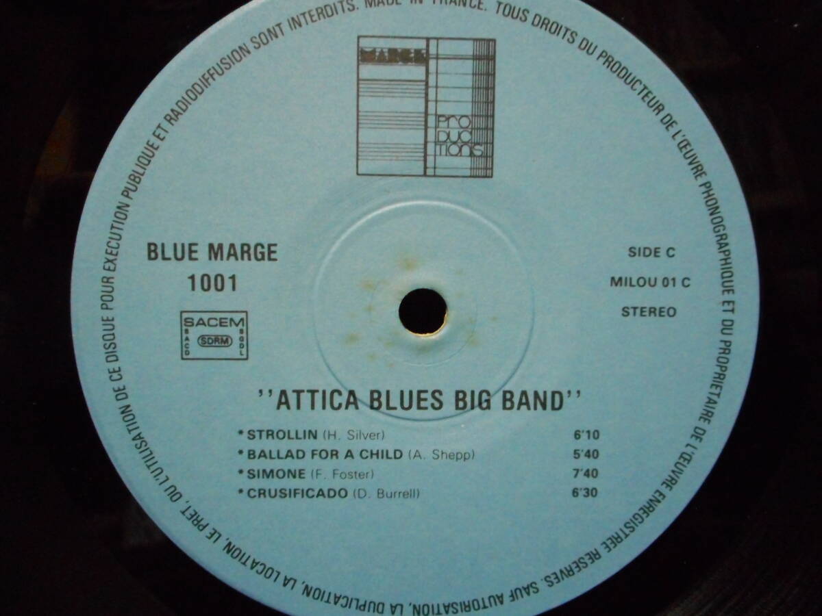 2LP ARCHIE SHEPP ATTICA BLUES BIG BAND LIVE CHARLES GREENLEE/MALACHI ...