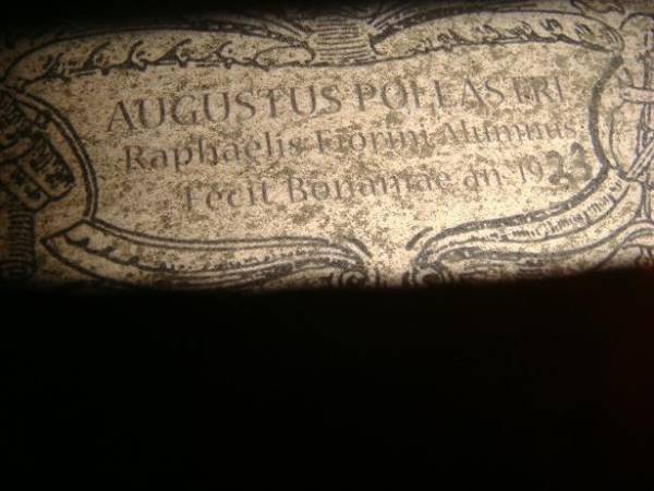 AUGUSTUS POLLASTRI 1923年 ラベルドヴァイオリン(バイオリン)｜売買されたオークション情報、yahooの商品情報を ...