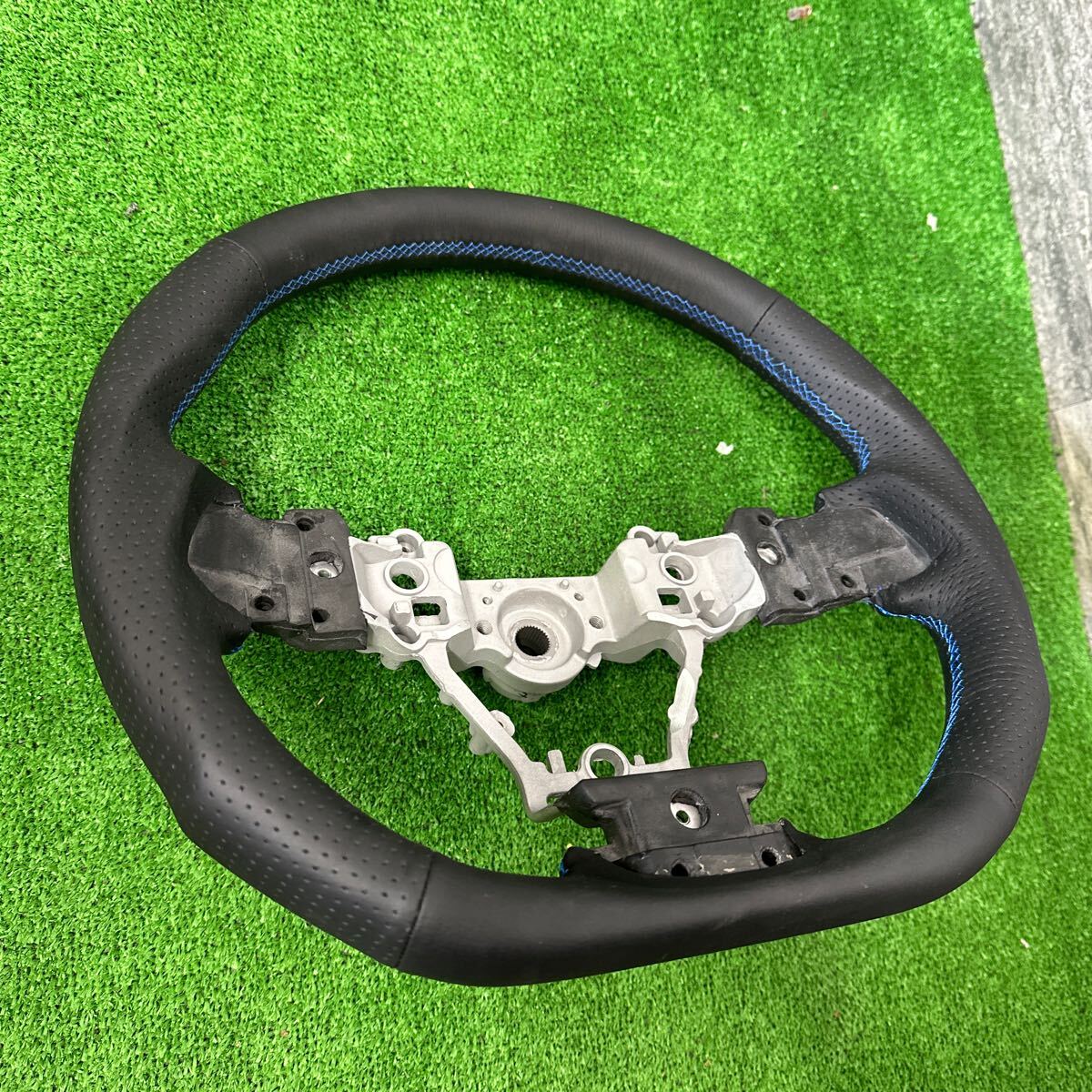 DAMD ステアリング ブルーステッチ SS360-D(ステアリング、ハンドル本体)｜売買されたオークション情報、yahooの商品情報を ...