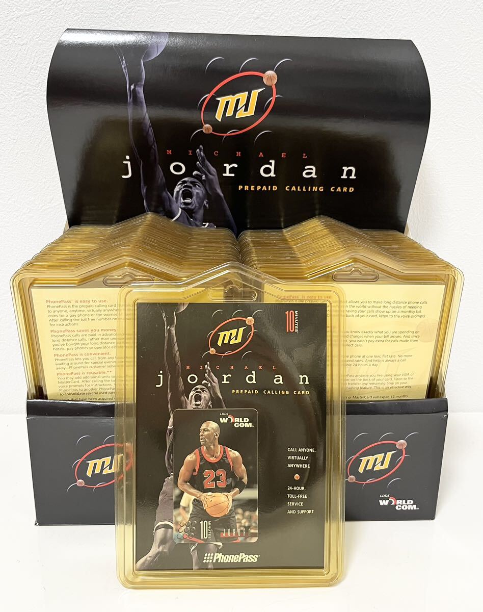 PhonePass PREPAID CALLING CARD 国際通話 コーリングカード Michael Jordan マイケルジョーダン ...