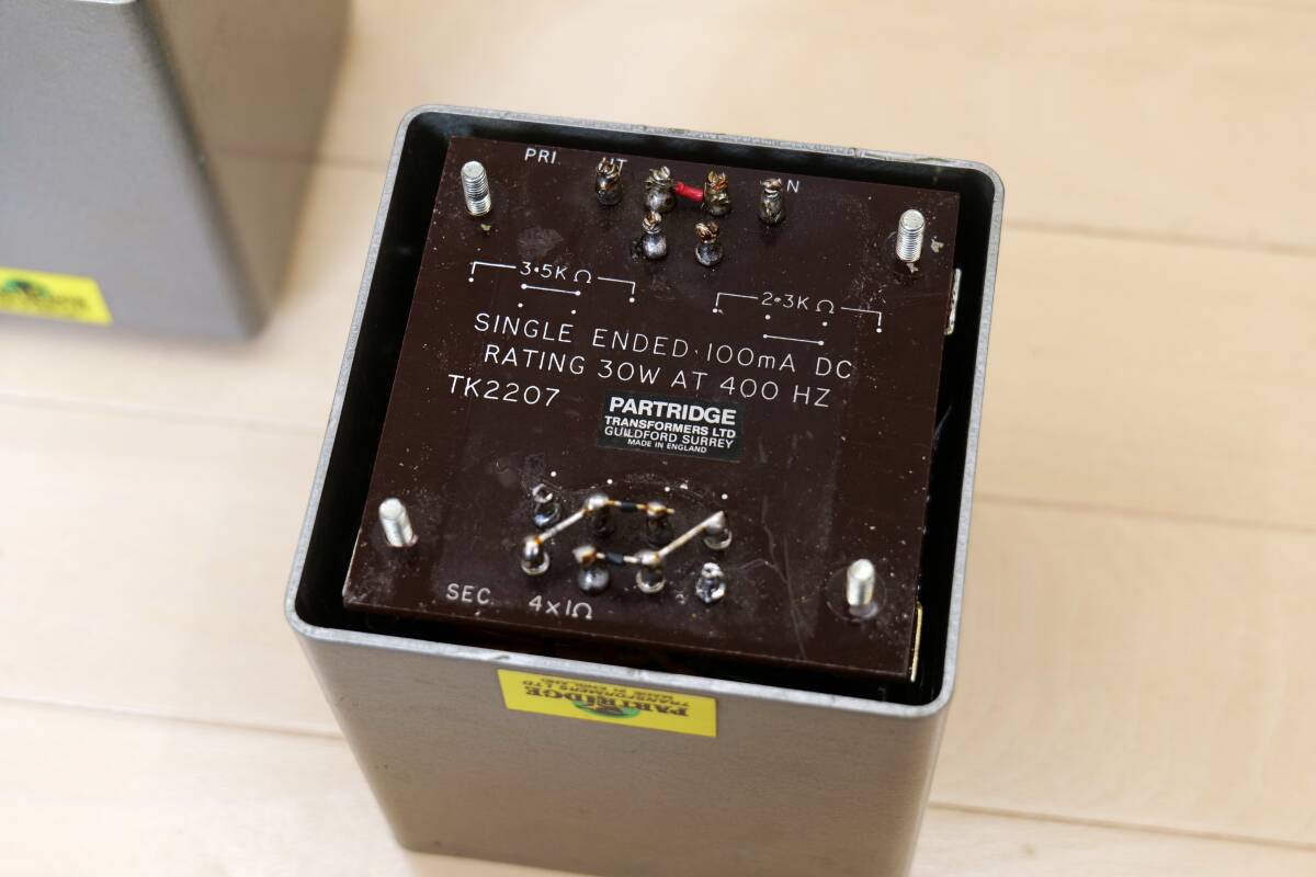 PARTRIDGE TK2207 シングル出力トランス ペア TH4663 300B PX25(パーツ、部品)｜売買されたオークション情報 ...