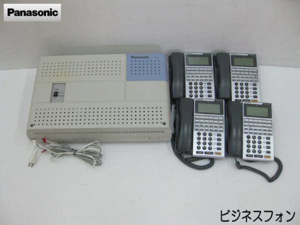 パナソニック主装置 VB-E250D 漢字表示付 電話機4台 VB-E411K-KS(パナソニック)｜売買されたオークション情報、yahooの商品情報をアーカイブ公開 - オークファン ...