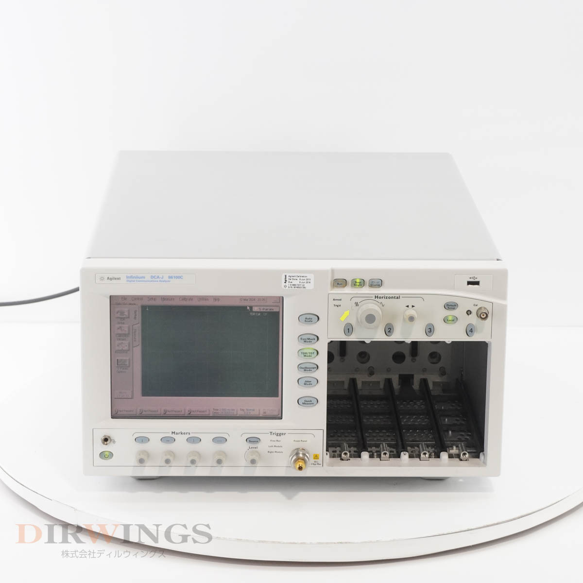 DW 8日保証 DCA-J 86100C infiniium Agilent Digital Communications Analyzer ...