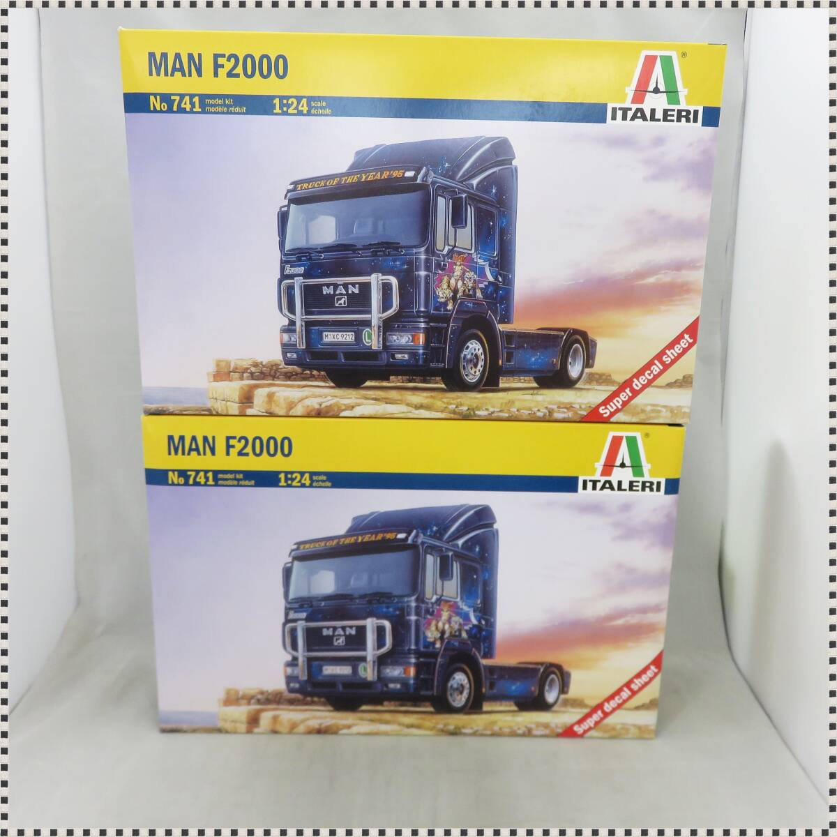 未組立 まとめ2点セット イタレリ 1/24 MAN F2000 トラクターヘッド 741 101905(トラック、トレーラー)｜売買された ...