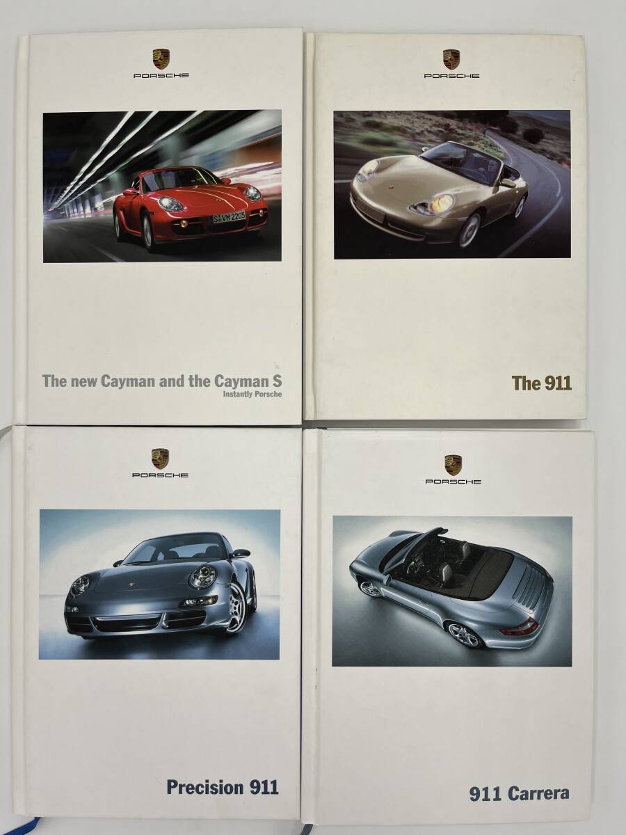 非売品 POLSCHE ポルシェ 日本語 カタログ 4点セット 911 Carrera カレラ Cayman ケイマン 1999年 2004年 ...