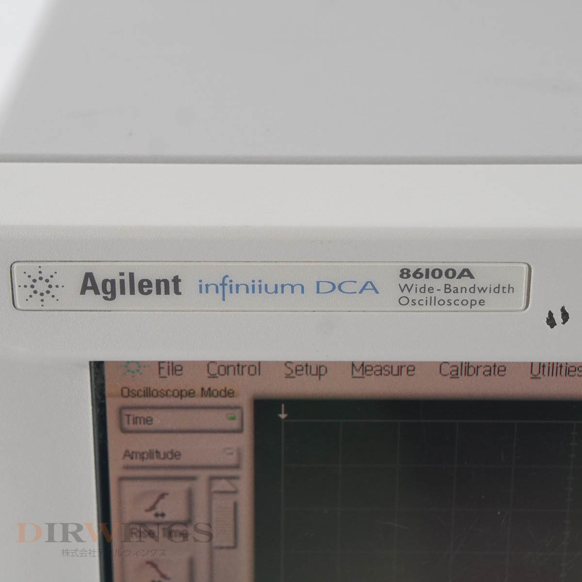 DW 8日保証 86100A infiniium DCA Agilent Wide-Bandwidth Oscilloscope ...