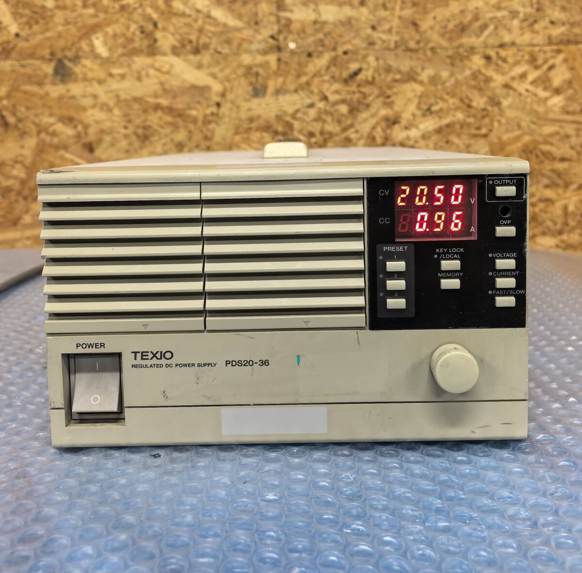 CK24537 TEXIO PDS20-36 REGULATED DC POWER SUPPLY 現状渡し(アマチュア無線)｜売買された ...