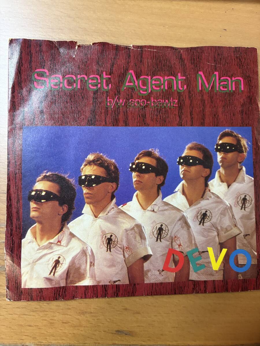 試聴 DEVO SECRET AGENT MAN/SOO-BAWLZ 両面EX+ 1979 UK PRESS(一般)｜売買されたオークション ...