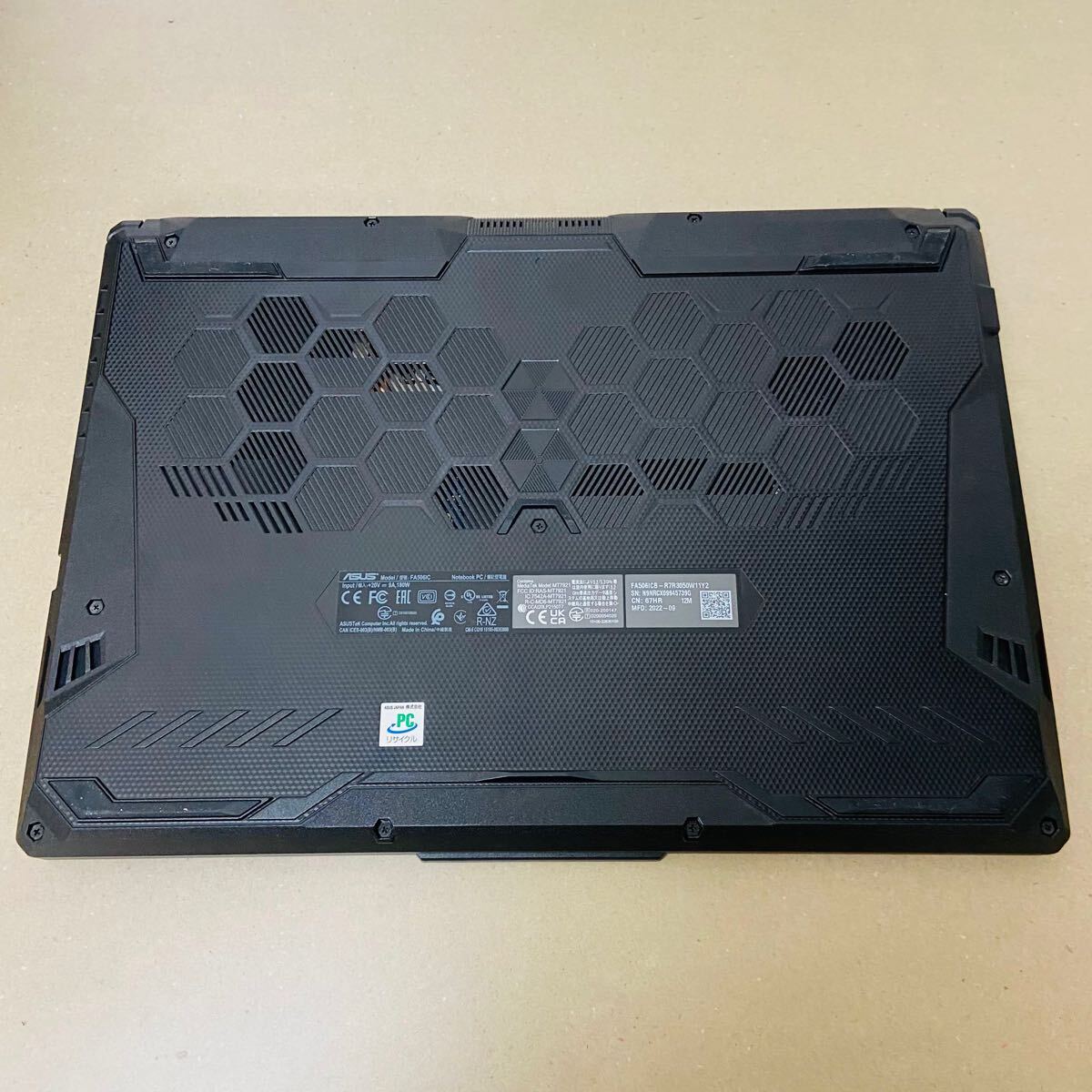 動作良好 ASUS TUF Gaming A15 FA506IC-R7R3050W11Y2 Ryzen 7 4800H 16GB ...