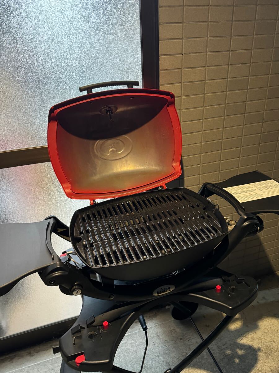 ウェーバー Weber Q1250 BBQ ガスグリル キャンプ アメリカンBBQ ポータブルカート付属 アウトドア(ガス用)｜売買された ...
