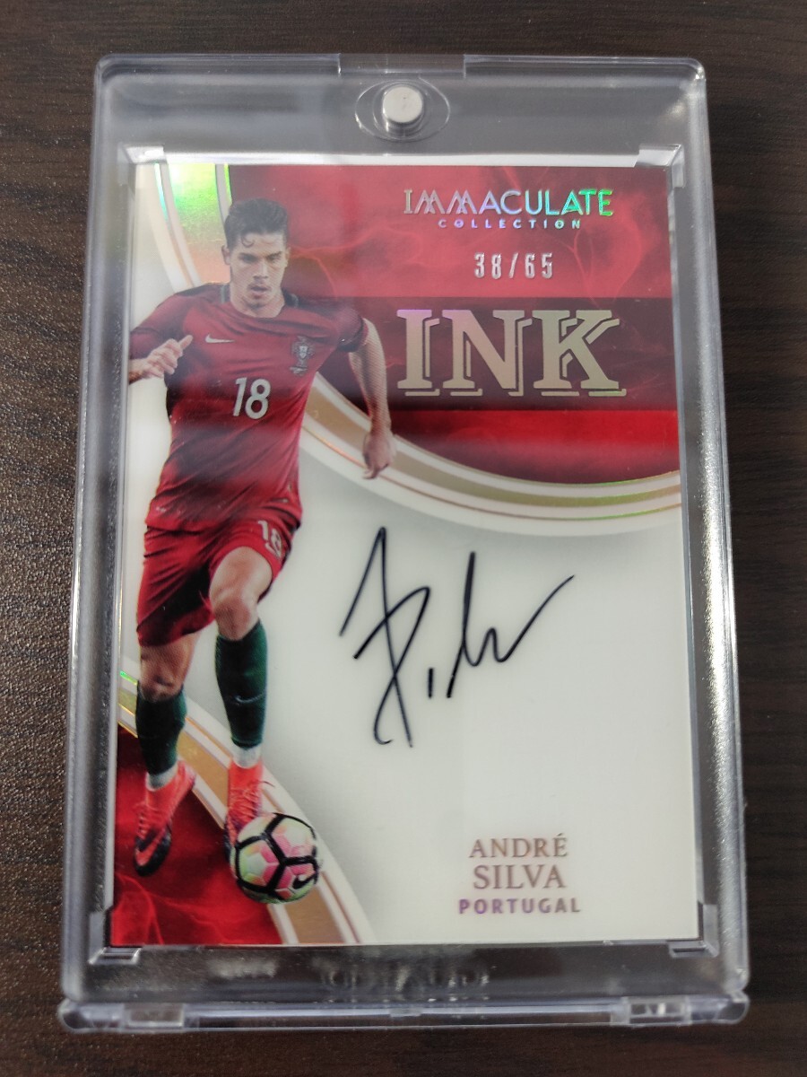 65枚限定 Andre Silva Ink #/65 RC Rookie Auto Autograph 直書き オンカードオート 2017 ...