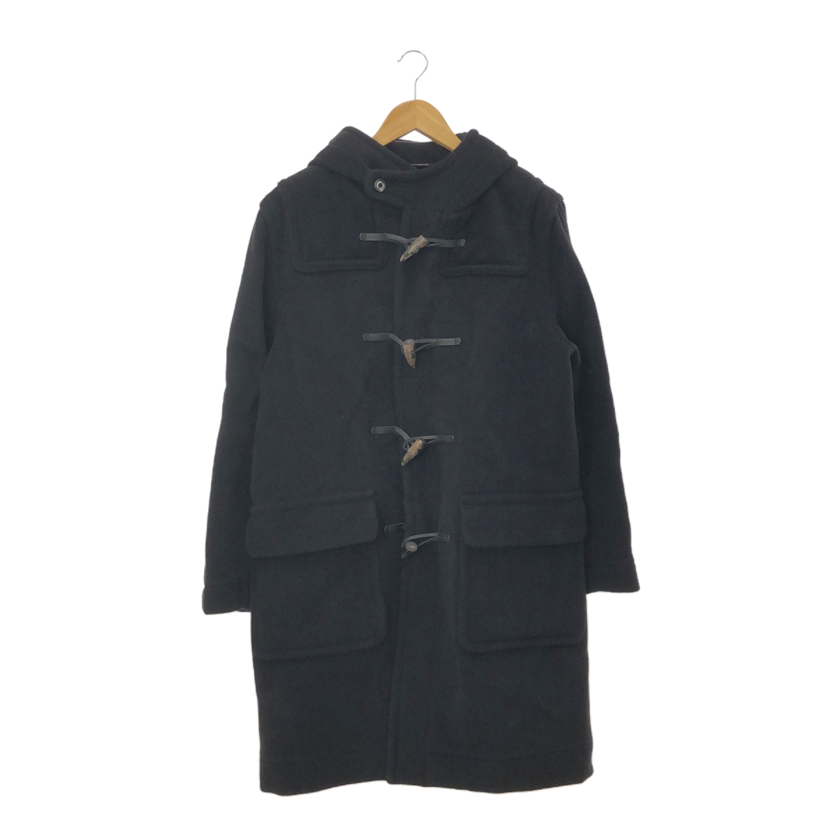品 invertere インバーティア ダッフルコート ブラック 黒 IV222JE25011 サイズ38 イギリス製 英国 X72954NSN(Mサイズ)｜売買されたオークション情報 ...