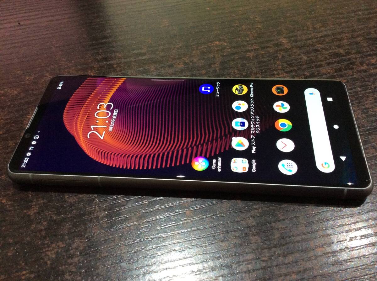 / SONY Xperia 5 III SO-53B SIMフリー ROM:128GB RAM/8GB Android 13 スマホ 6.1インチ/シルバー/docomo SIMロック解除済み ...