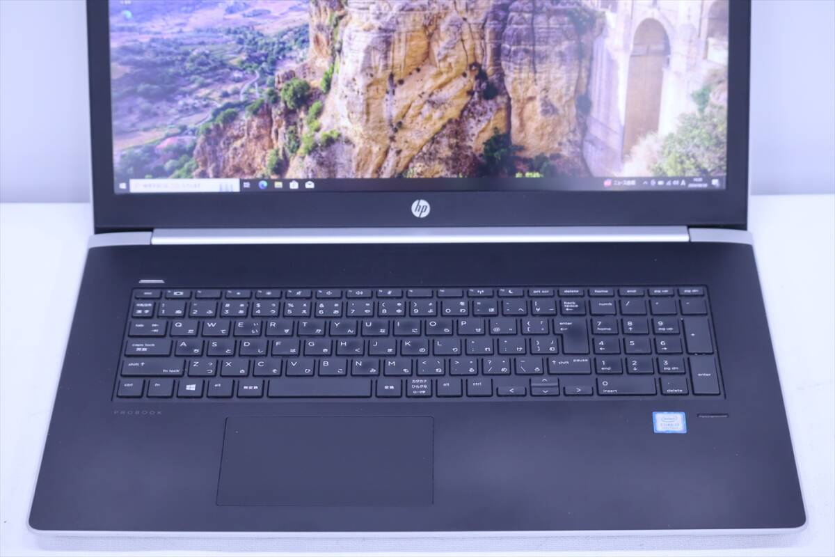 1円 GeForceグラボ Corei7 16Gメモリ Office2019搭載 17.3インチ FHD HP ProBook 470 G5 i7-8550U RAM16G SSD256GB ...