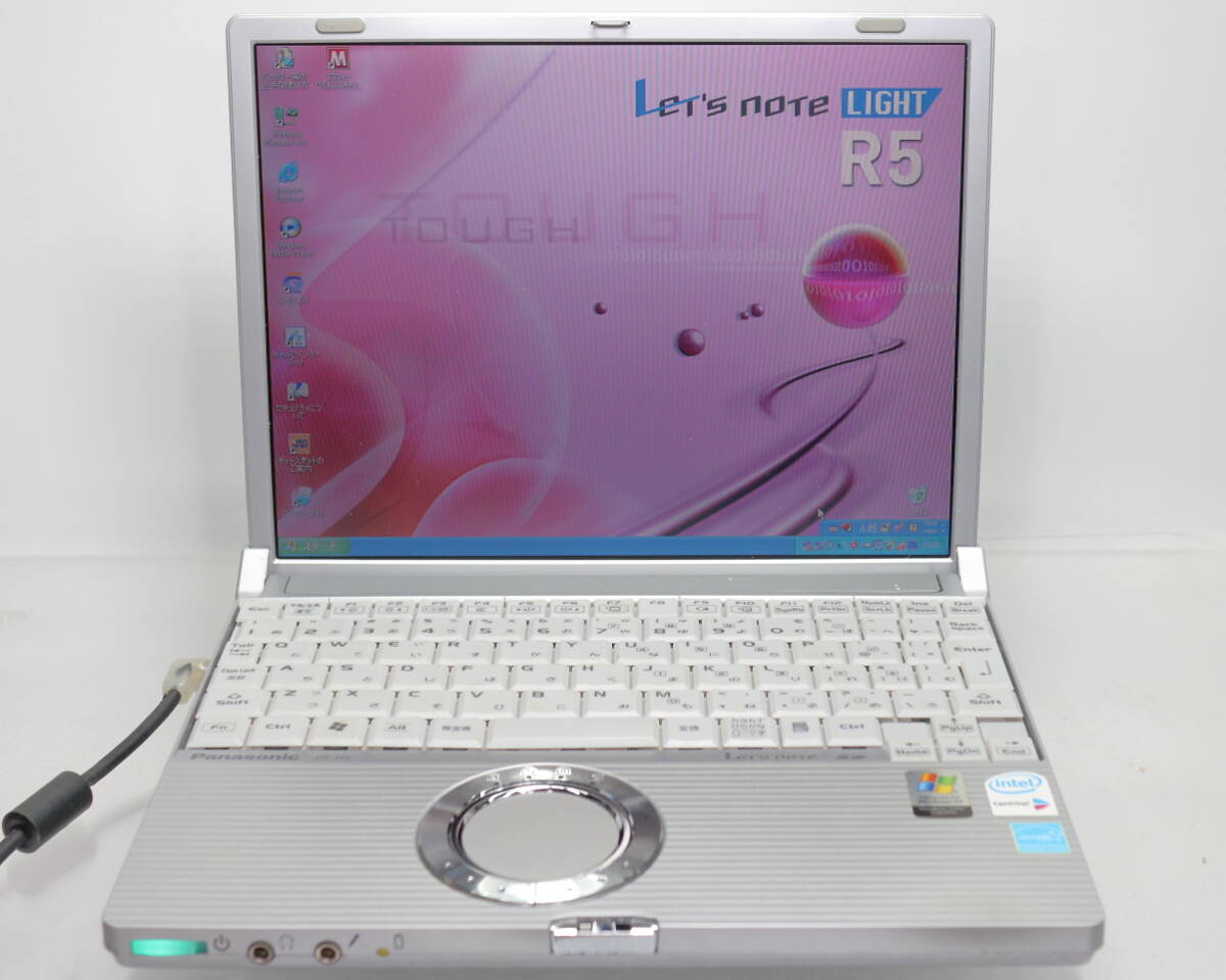 Panasonic Let’s note LIGHT R5 CF-R5LW4AXR/CoreSolo U1400/1.5GBメモリ ...