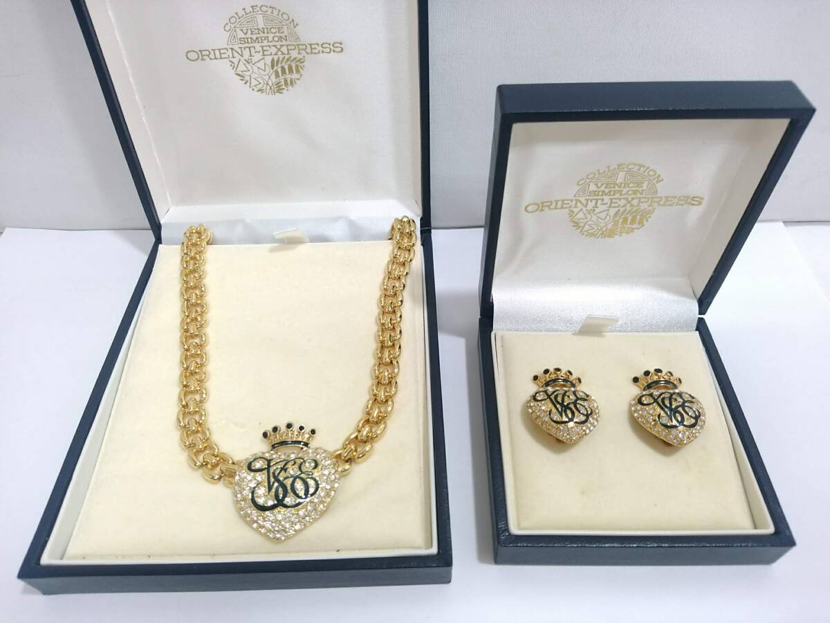 VENICE SIMPLON ORIENT EXPRESS べニス シンプロン オリエントエクスプレス ヴィンテージ ネックレス&イヤリングセット/02SH010606(イヤリング)｜売買され ...