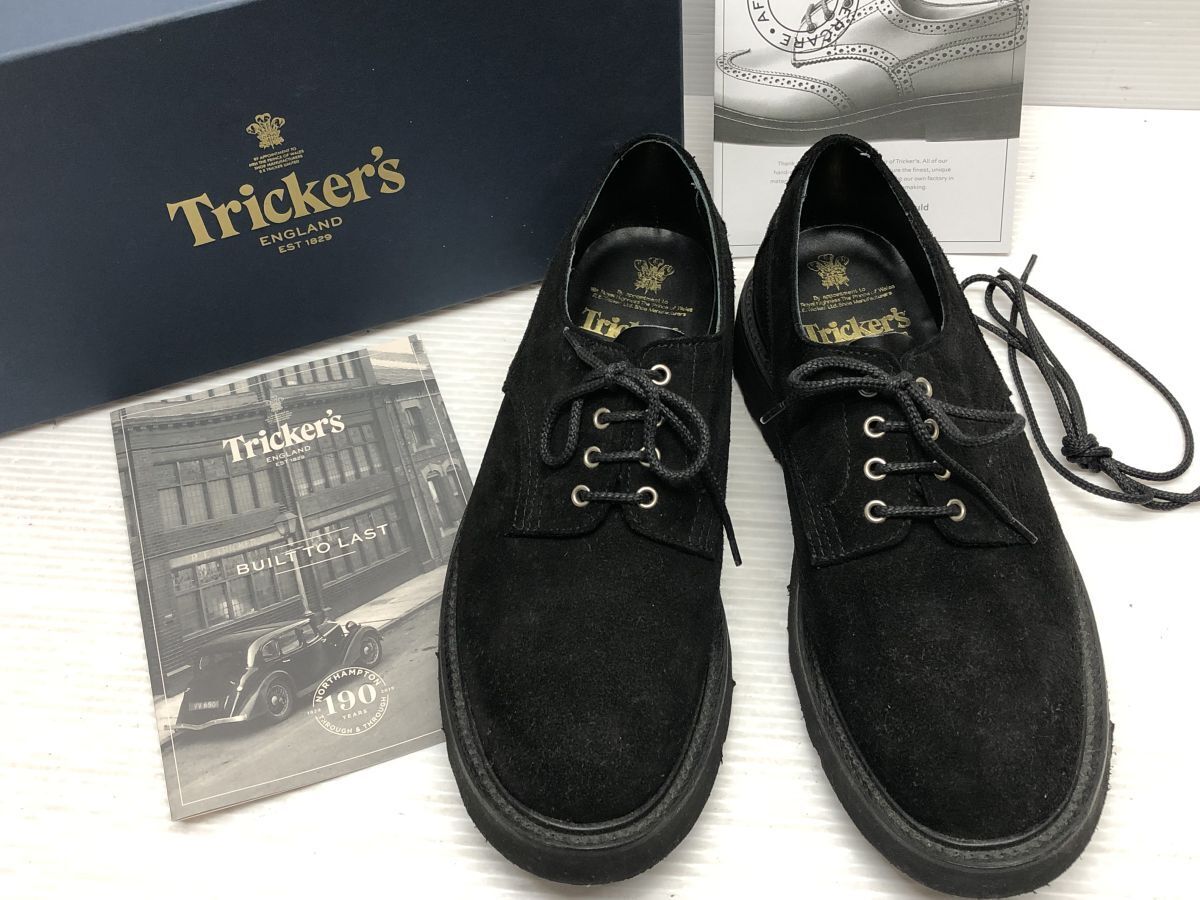 N441-250129-152 Trickers トリッカーズ 5636 WOODSTOCK スエード ビブラム MORFLEX ソール ウッドストック サイズ9 27.5㎝(UK9)｜売買さ ...