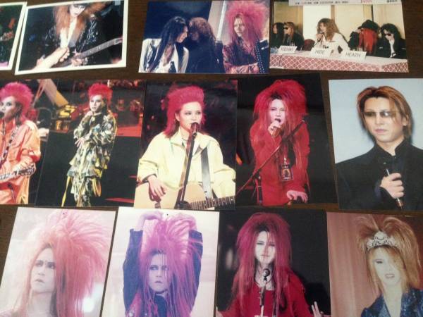 X JAPAN フォト 写真 hide yoshiki toshi〓 〓(X JAPAN)｜売買されたオークション情報、yahooの商品情報を ...