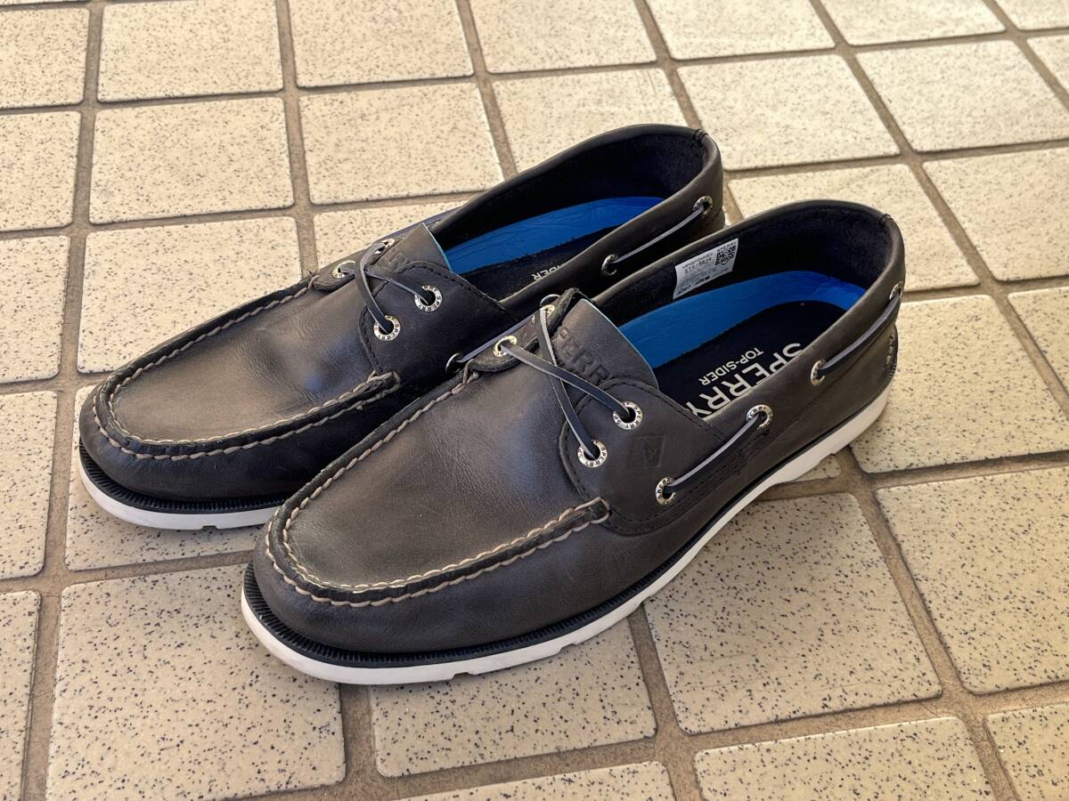 SPERRY TOPSIDER レザー デッキシューズ LEEWARD 2-EYE NAUTICAL 26cm 1 2回使用(26.0cm)｜売買されたオークション情報、yahooの商品情報を ...