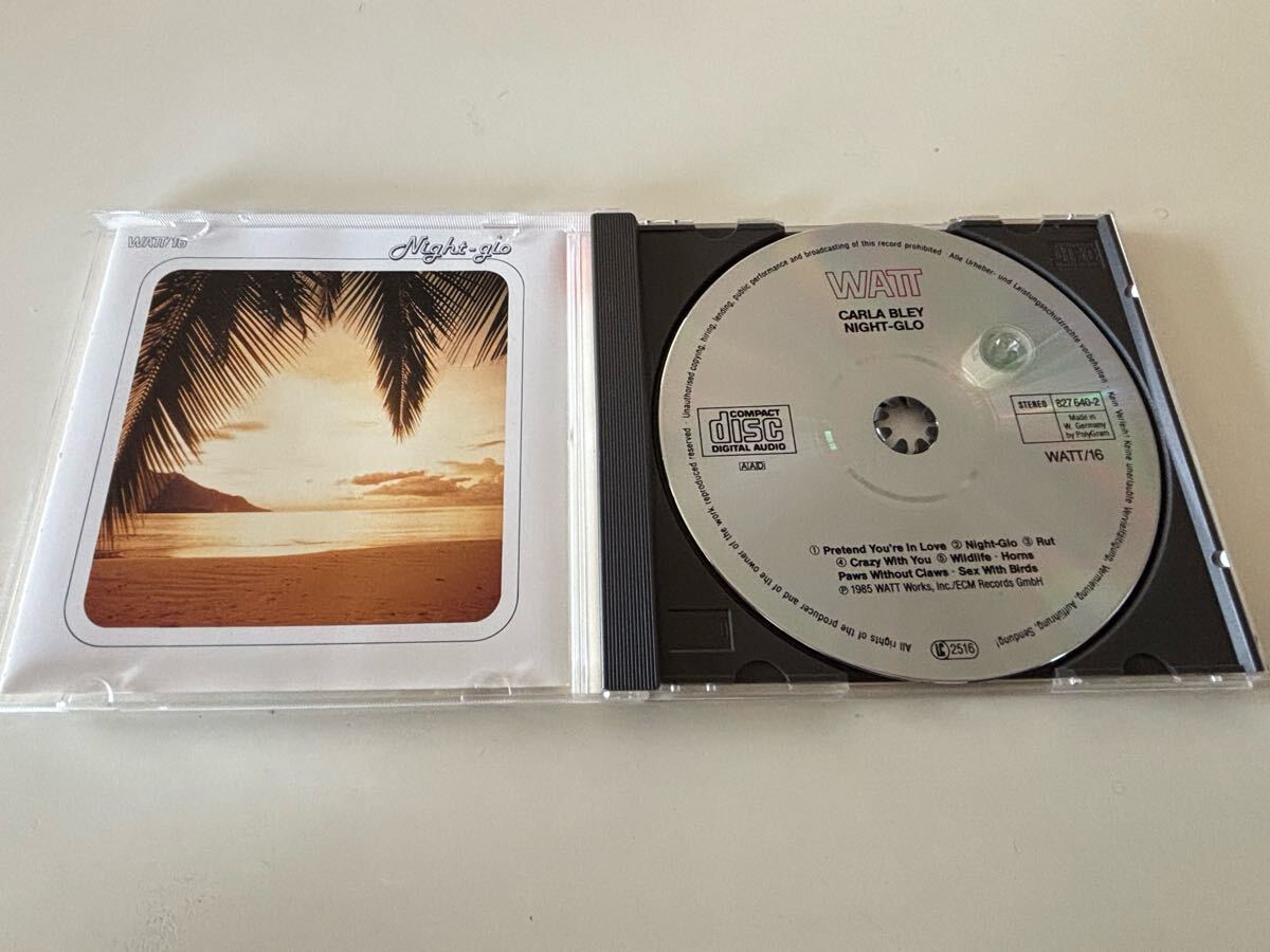 Carla Bley カーラ ブレイ Night-Glo '85 Steve Swallow/Larry Willis/Hiram ...