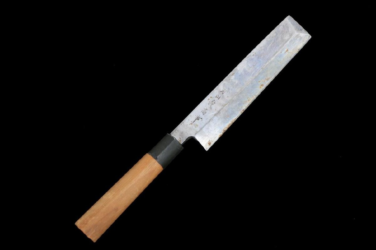 並品｜月山義高 薄刃包丁 霞 六寸半 朴柄 KN02-B575-2L1C(薄刃包丁)｜売買されたオークション情報、yahooの商品情報をアーカイブ公開 - オークファン（aucfan.com）