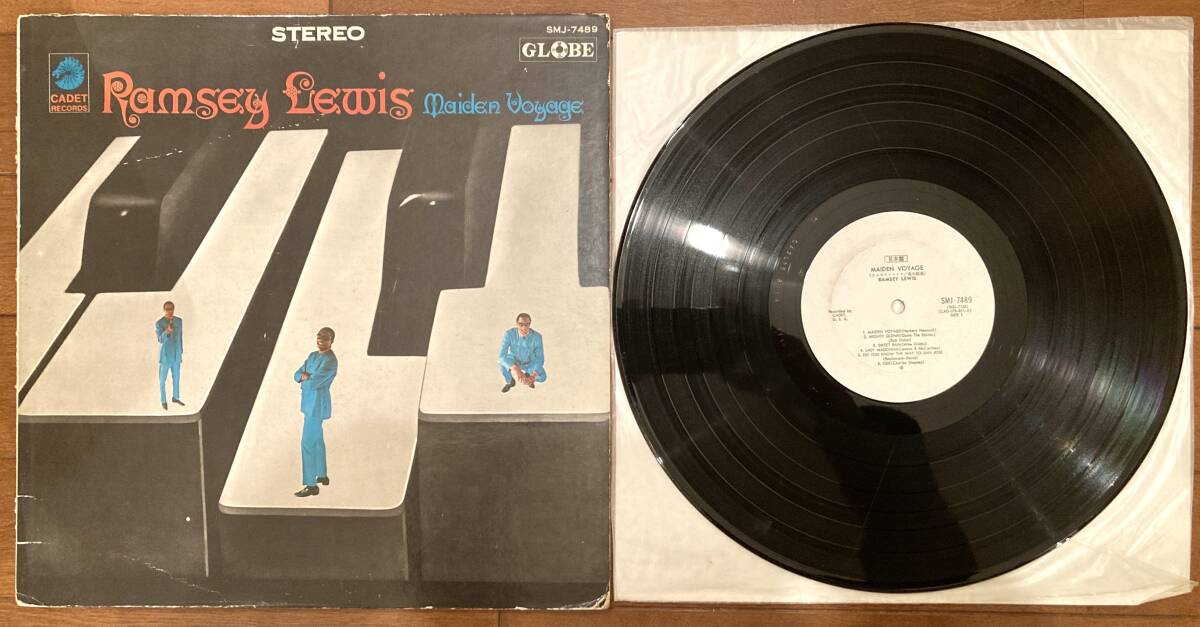 ジャケット傷み有/白サンプル盤 ラムゼイ ルイス Ramsey Lewis / Maiden Voyage Globe/SMJ-7489 1968 JPN VG+ JAZZ Charles ...