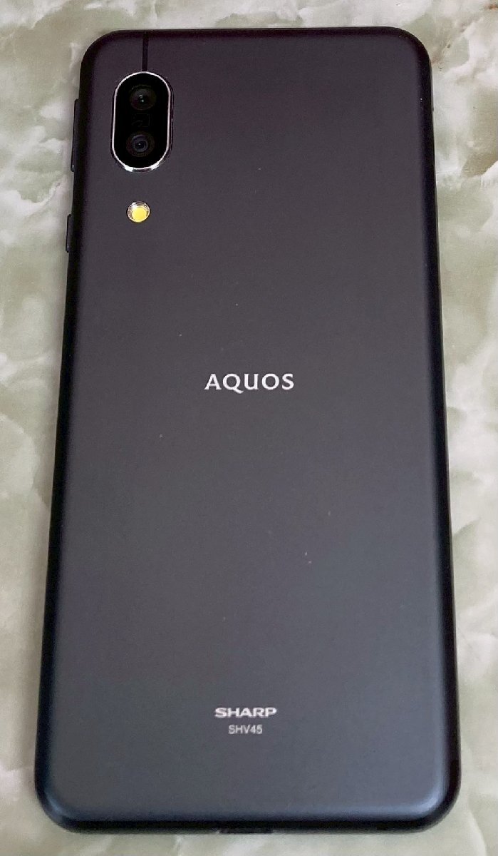 1円 SHARP AQUOS sense3 SHV45 / Wi-Fi+Cellular / 64GB / Android Ver 11 / 5.5インチ 1080×2160 ...