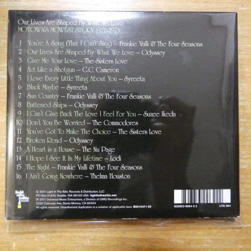 826853006422; CD/LIGHT IN THE ATTIC V A / Our Lives Are Shaped By What ...