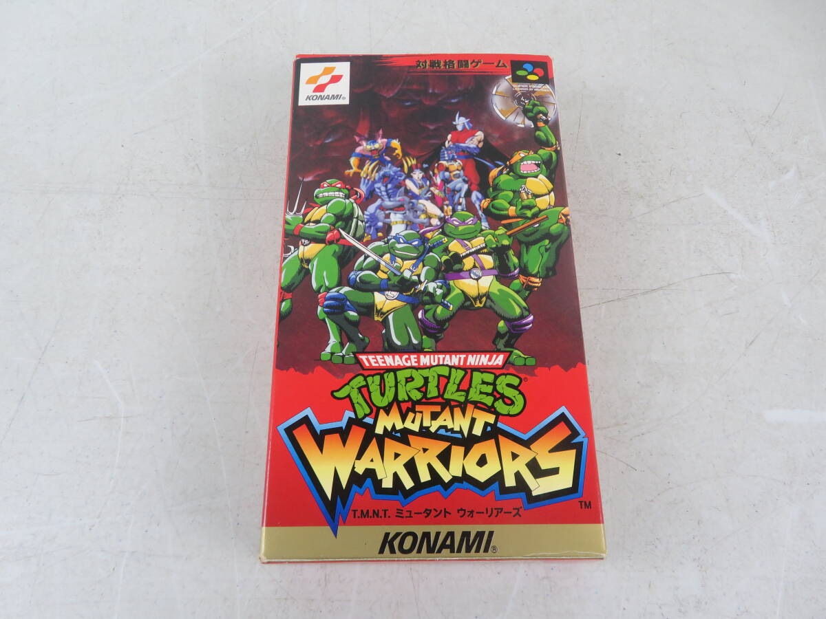 CH9 T.M.N.T ミュータント ウォーリアーズ スーパーファミコン ゲームソフト 箱 取説付き(アクション)｜売買されたオークション情報、yahooの商品情報をアーカイブ公開 ...
