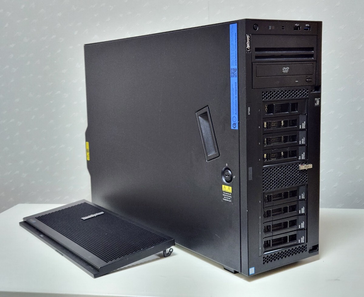 Lenovo ThinkSystem ST550 7Y10 / Intel Xeon Bronze 3104 / メモリ 96GB / レノボ ...