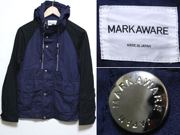 12AW MARKA WARE マーカウェアー 切替マウンテンパーカー 1 紺(marka)｜売買されたオークション情報、yahooの商品情報をアーカイブ公開 - オークファン（aucfan.com）