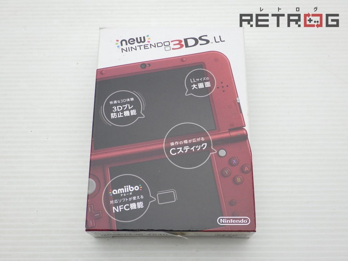 箱付き ジャンク Newニンテンドー3DS LL本体 RED-001/メタリックレッド ニンテンドー3DS(ニンテンドー3DS本体)｜売買され ...