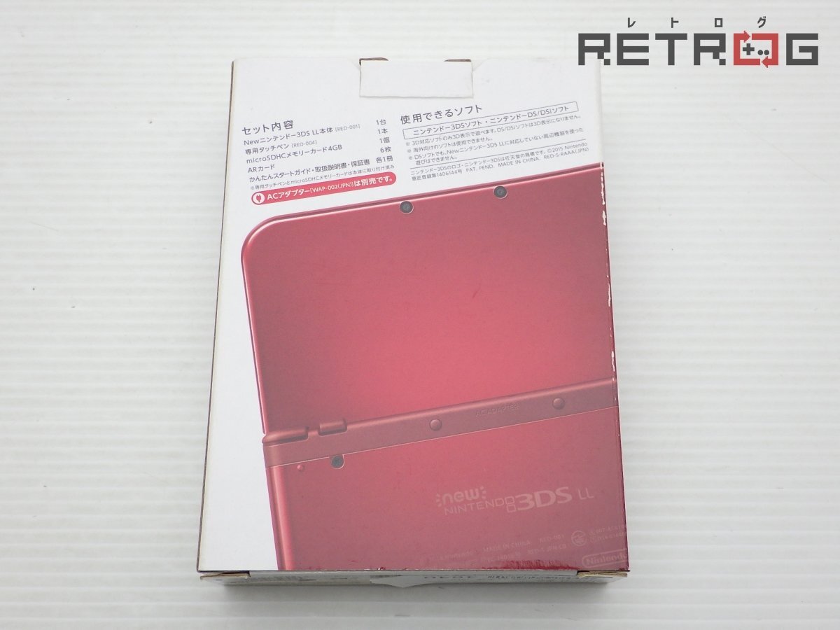 箱付き ジャンク Newニンテンドー3DS LL本体 RED-001/メタリックレッド ニンテンドー3DS(ニンテンドー3DS本体)｜売買され ...