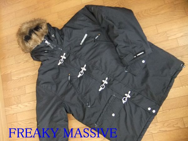 FREAKY MASSIVE 消防士N-3B風 防寒中綿ジャケットL 黒(Lサイズ)｜売買されたオークション情報、yahooの商品情報をアーカイブ公開 - オークファン（aucfan.com）