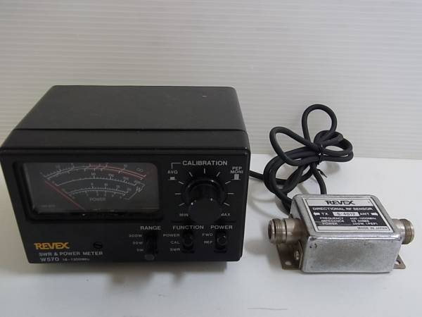 SWR計 REVEX W570 1.6 1300MHz 5/20/200W 棚T276(アクセサリ)｜売買されたオークション情報、yahooの ...