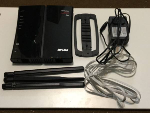 BUFFALO 無線LAN WZR-450HP WLI-UC-G450 親機 子機 セット(無線LAN)｜売買されたオークション情報 ...