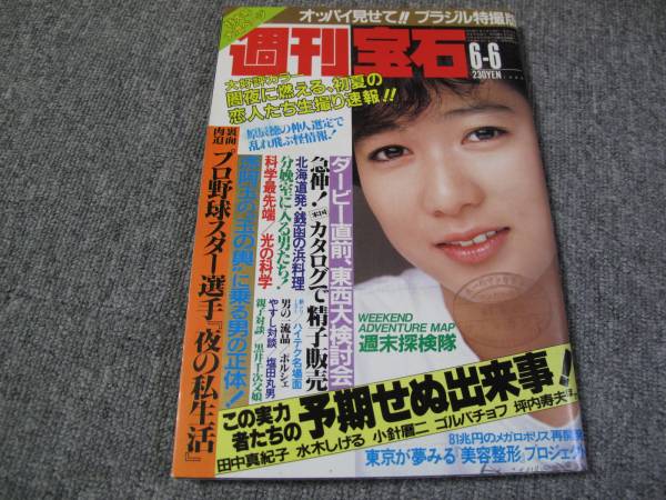r1986/06/06週刊宝石 河内洋ポピンズ黒井千次MALTA今井美樹(その他)｜売買されたオークション情報、yahooの商品情報をアーカイブ公開 - オークファン（aucfan.com）