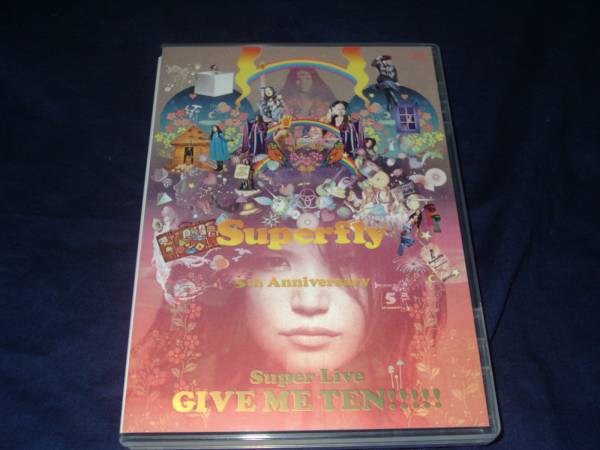 Superfly GIVE ME TEN 国内DVD 2枚組 初回限定盤(ジャパニーズポップス)｜売買されたオークション情報、yahooの商品情報をアーカイブ公開 - オークファン ...