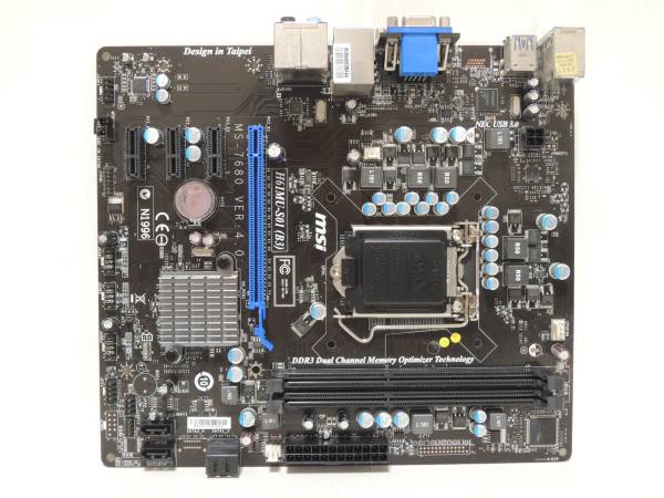 MSI マザーボード H61MU-S01 B3 MS-7680 LGA1155 #4235(MSI)｜売買されたオークション情報、yahooの ...