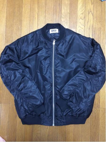 1円 MTWTFSS WEEKDAY MA-1 黒 Lサイズ H&M 極 zara gap(ジャンパー、ブルゾン)｜売買されたオークション情報、yahooの商品情報をアーカイブ公開 ...