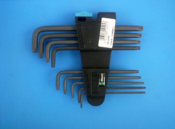 Wera 9本組 TORXキーレンチセット 967L/9HF(トルクスレンチ)｜売買されたオークション情報、yahooの商品情報をアーカイブ ...