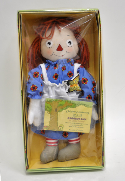 ラガディ アンアンディ ドールRaggedy Ann & Andy DAKIN限定版(人形、キャラクタードール)｜売買されたオークション情報 ...