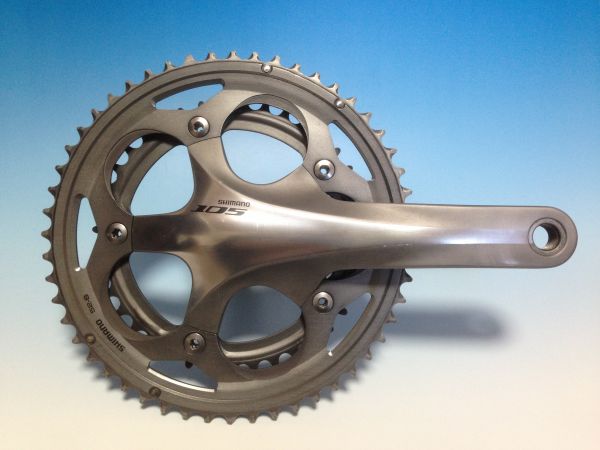 SHIMANO 105 FC-5700 クランク 170 52-39T シマノ 走行約900km 3(クランク)｜売買されたオークション情報 ...