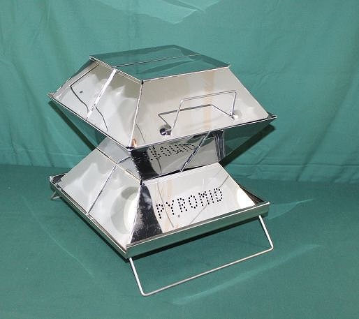 ♠沖縄米軍 PYROMID 焚き火台 グリル アウトドアに(焚き火台)｜売買されたオークション情報、yahooの商品情報をアーカイブ公開 ...