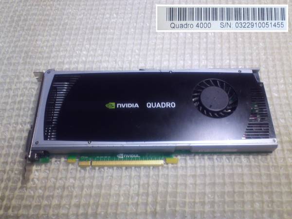nVIDIA Quadro 4000 2048MB /GDDR5 /DP(PCI Express)｜売買されたオークション情報、yahooの ...